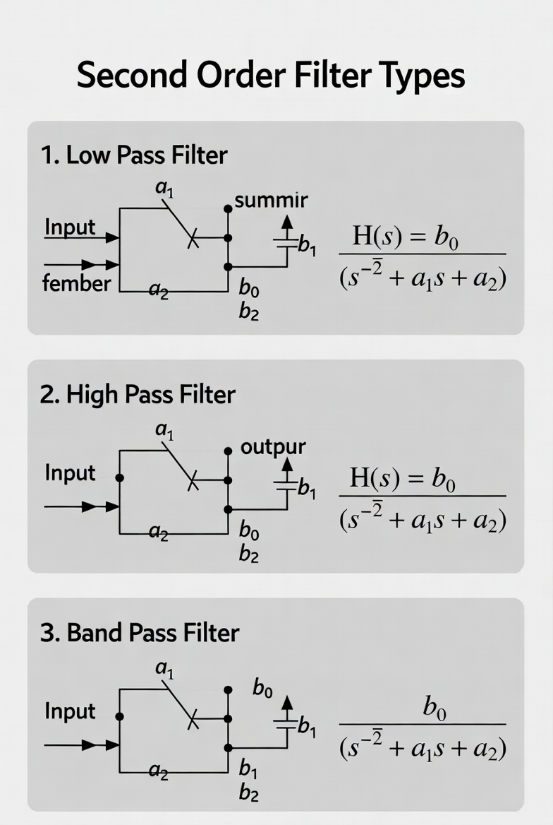Second-Order Filters Explained: Types, Design Methods, Frequency ...